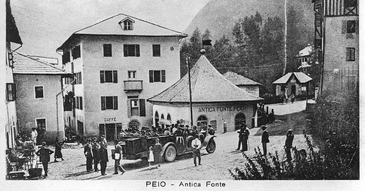 Origins and history of the Pejo Thermal Spa in Trentino
